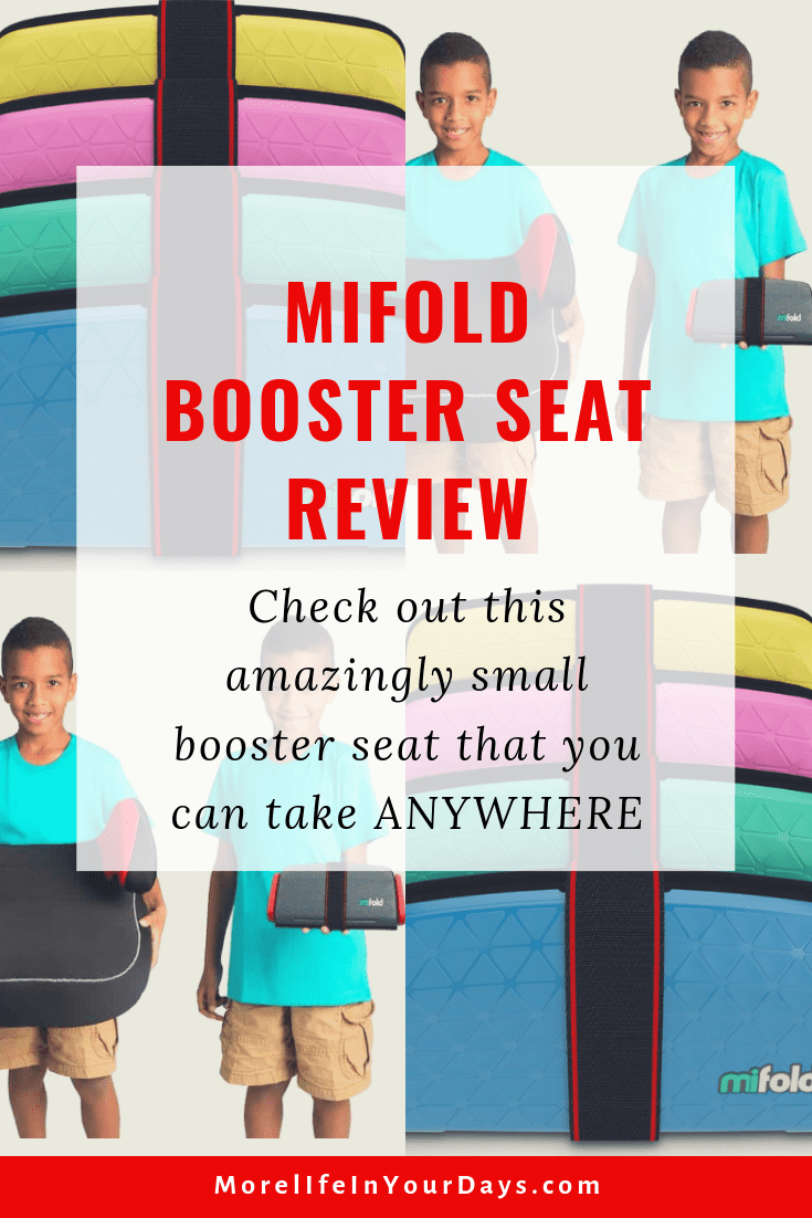 Mifold Review 2023 – The Booster Seat You Can Take Anywhere | MORE LIFE ...